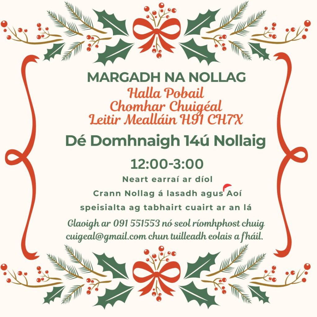 Margadh na Nollag Christmas Market Leitir Mealláin